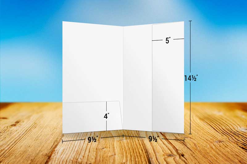 Folder Sizes A Guide To Standard US Pocket Folder Dimensions Design 