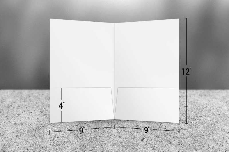 Folder Sizes A Guide To Standard US Pocket Folder Dimensions Design 